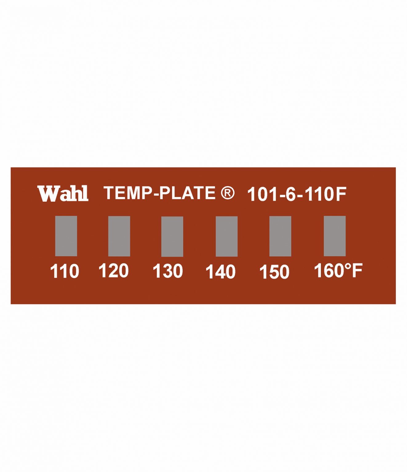 Mini Six Position Temp-Plate® Temperature Sensitive Labels | Palmer ...