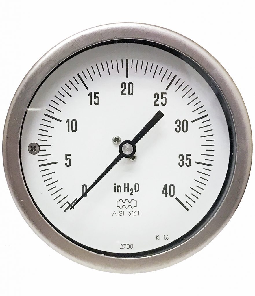 SC Series Low Pressure Gauges with Stainless Steel Internals | Palmer ...