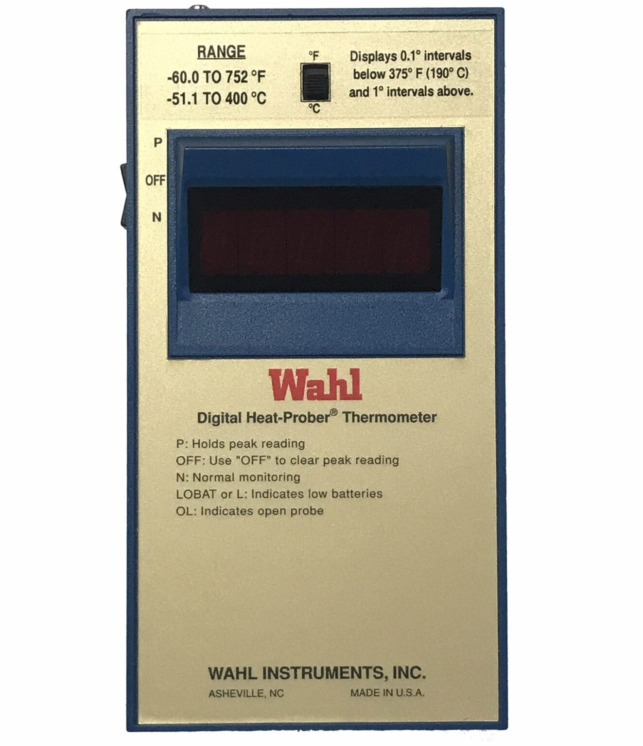 Palmer Wahl Temperature and Pressure Product Manufacturing