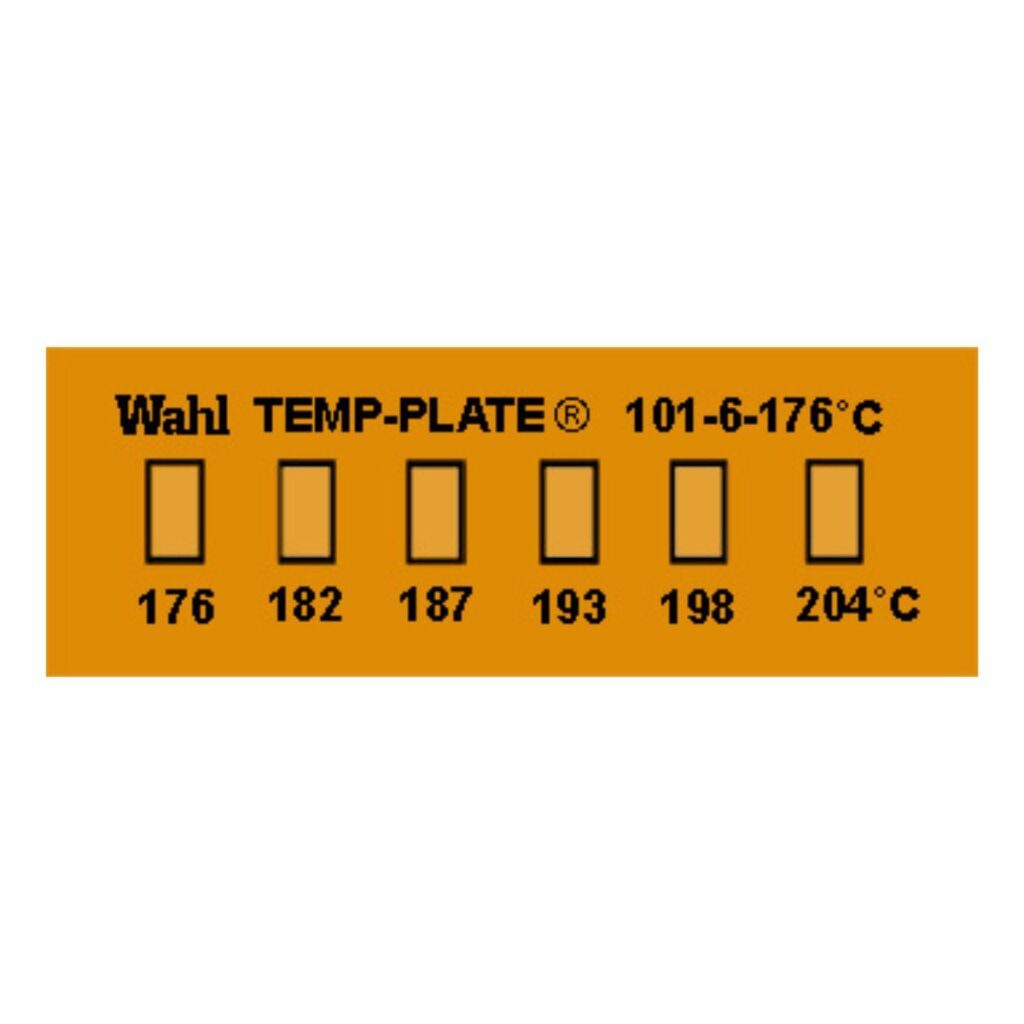 Temp-Plate® Temperature Sensitive Labels | Palmer Wahl Instrument ...